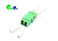 China High Precision Ceramic Sleeve Fiber Optic Adapter Meet IEC / ROHS Standards for sale