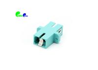 China Fiber Optic Adapter SC Female To SC Female Simplex High Return Loss With Inner Shutter - Full flange for sale