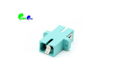 China Fiber Optic Adapter SC Female To SC Female Simplex High Return Loss With Inner Shutter - Full flange for sale
