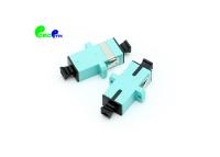 China Fiber Optic Adapter SC Female To SC Female Simplex High Return Loss With Inner Shutter - Full flange for sale