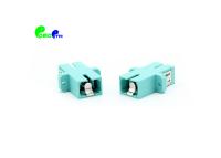 China Fiber Optic Adapter SC Female To SC Female Simplex High Return Loss With Inner Shutter - Full flange for sale