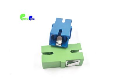 China High Repeatability SC Simplex Fiber Optic Connector Adapters For SM MM OM3 OM4 for sale