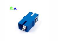 China High Repeatability SC Simplex Fiber Optic Connector Adapters For SM MM OM3 OM4 for sale