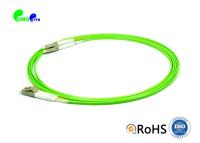China OM5 Fiber Optic Patch Cables LC PC To LC PC Duplex OM5 50 / 125  2M LSZH for 100Gig Data Center for sale