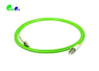 China OM5 Fiber Optic Patch Cables LC PC To LC PC Duplex OM5 50 / 125  2M LSZH for 100Gig Data Center for sale