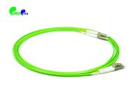 China OM5 Fiber Optic Patch Cables LC PC To LC PC Duplex OM5 50 / 125  2M LSZH for 100Gig Data Center for sale