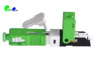 China ESC250D FTTH Optical Fiber Fast Connector SC APC SX 9 / 125μm Field Assembly Quick Connector for sale