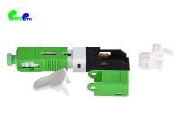China ESC250D FTTH Optical Fiber Fast Connector SC APC SX 9 / 125μm Field Assembly Quick Connector for sale