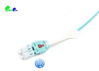 China Polarity Switchable Fiber Patch Cord LC Uniboot OM1/OM2/OM3 With Pull Tab  unitube 2.0mm Duplex IEC Grade B and C for sale