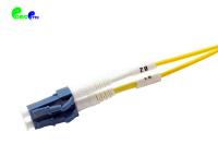 China Unibody LC - LC SM  Duplex 2.0mm Fiber  Patch cord / Pigtail from China available for SM ,  OM1  ,OM2 , OM3 ,  OM4 , for sale