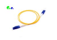China Uniboot LC-LC Duplex Fibre Patch cord  with SM / OS1 / OS2 / OM1 / OM2 / OM3 / OM4 unitube 3.0mm cable for sale