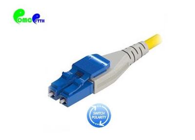 China Polarity Switchable HD Uniboot LC Fiber Optic Patch Cord LC - LC  with SM / OM1 / OM2 / OM3 / OM4 unitube 2.0mm cable for sale