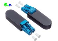 China LC SM Fiber Loopback Module Patch Cable LC / UPC LC / APC Duplex Single Mode G657B3 for sale