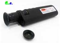 China Fibre Optic Tools Handheld 400X Optic Fiber Inspection Microscope For 1.25 / 2.5mm Fiber Connector for sale
