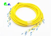 China 24F LC - LC Fiber Optic Patch Cord SM  Pre Terminated Assembly Staggered 2.0mm for sale