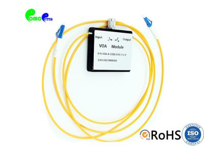 China Fiber Optic Attenuator Customized LC UPC - LC UPC VOA In Line Variable Attenuator SM 0~60dB for sale