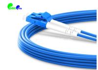 China Armored Fiber Optic Patch Cable 1m SC UPC To LC UPC Duplex OS2 Single Mode Patch Cord Jumper for sale