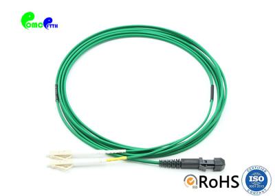 China 1m LC PC To MTRJ PC Duplex Patch cord Fiber Optic OM2 2.0mm 50/125μm LSZH or PVC ( OFNR ) for sale