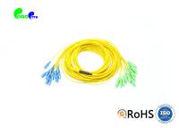 China Customized SC APC - SC UPC Fiber Optic Patch Cables Single Mode Breakout 2.0mm SM LSZH for sale