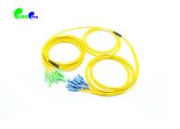 China Customized SC APC - SC UPC Fiber Optic Patch Cables Single Mode Breakout 2.0mm SM LSZH for sale