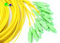 China Customized SC APC - SC UPC Fiber Optic Patch Cables Single Mode Breakout 2.0mm SM LSZH for sale