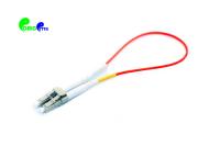 China LC SM 9 /125 2mm / 0.9mm Fiber Optic Loopback Cable LSZH Collocated with 10G or 40G or 100G LC/UPC interface transceiver for sale
