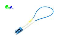 China LC SM 9 /125 2mm / 0.9mm Fiber Optic Loopback Cable LSZH Collocated with 10G or 40G or 100G LC/UPC interface transceiver for sale