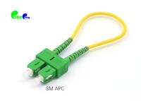 China SC - SC Optical Fiber Patch Cable LSZH Duplex Collocated With SC/UPC Interface Transceiver for sale