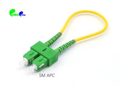 China SC - SC Optical Fiber Patch Cable LSZH Duplex Collocated With SC/UPC Interface Transceiver for sale