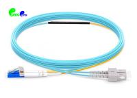China Mode Conditioning Fiber optic patch cord SC MM - LC SM 3M LSZH Orange For Gigabit Interface Converter for sale