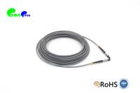 China Simplex Optical Fiber Patch Cable SMA 905 - SMA 905  Multimode OM1 62.5 / 125 OM2 50 / 125 PVC Grey Fiber Jumper for sale