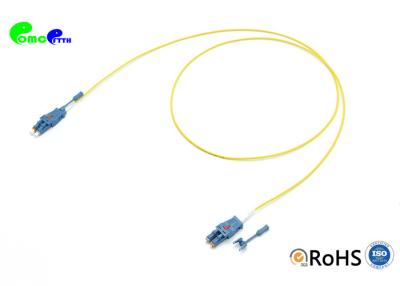 China Polarity Switchable Fiber Patch Cord Uniboot LC-LC Duplex with Push / Pull Tap SM Uni-tube 2.0mm Patch Cable for sale