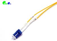 China LC UPC - LC UPC IEC Grade B1 Fiber Optic Patch Cable  Single Mode Duplex 2.0mm SM 9 / 125 LSZH Patch Cables for sale