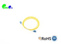 China G657B3 Fiber Optic Patch Cables LC - LC Duplex G657B3 9 / 125 900um Yellow Lszh Tight buffer Customized Length for sale
