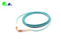 China LC FIber optic patch cord LC - LC OM3 50 / 125 10G Duplex 2.0x4.1mm LSZH Aqua 3m for sale