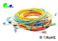 China Fiber Optic Patch cable SC LC  FC ST Simplex Duplex  SM 9 / 125 OM1 OM2 OM3 OM4 OM5 OFNR OFNP LSZH PVC for sale