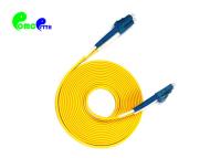 China Fiber Optic Patch cord SC LC  FC ST Simplex Duplex  SM 9 / 125 OM1 62.5  125 OM2 OM3 OM4 OM5 50 / 125 OFNR OFNP LSZH PVC for sale
