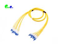 China LC - LC Fiber Optic Patch cord  SM 9 / 125 OM1 62.5  125 OM2 OM3 OM4 OM5 50 / 125 OFNR OFNP LSZH PVC Simplex Duplex for sale