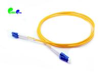 China LC - LC Fiber Optic Patch cord  SM 9 / 125 OM1 62.5  125 OM2 OM3 OM4 OM5 50 / 125 OFNR OFNP LSZH PVC Simplex Duplex for sale