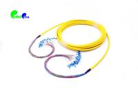 China LC - LC Fiber Optic Patch cord  SM 9 / 125 OM1 62.5  125 OM2 OM3 OM4 OM5 50 / 125 OFNR OFNP LSZH PVC Simplex Duplex for sale