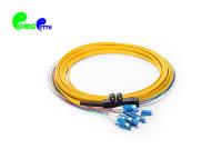 China Fiber Optic Pigtail LC SM OS2 9 / 125 OM1 62.5 / 125 OM2 OM3 OM4  OM5 50 / 125 Loose buffer , Tight buffer PVC/ LSZH for sale