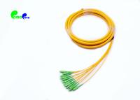 China Fiber Optic Pigtail SC SM OS2 9 / 125 OM1 62.5 / 125 OM2 OM3 OM4  OM5 50 / 125 Loose buffer , Tight buffer PVC/ LSZH for sale