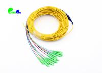 China Fiber Optic Pigtail SC SM OS2 9 / 125 OM1 62.5 / 125 OM2 OM3 OM4  OM5 50 / 125 Loose buffer , Tight buffer PVC/ LSZH for sale