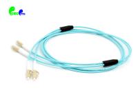 China Rodent - Resistant Fiber Optic Patch Cables OM3 LC - LC Armored Duplex High Tensile Strength Uni tube armored cable for sale