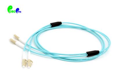 China Rodent - Resistant Fiber Optic Patch Cables OM3 LC - LC Armored Duplex High Tensile Strength Uni tube armored cable for sale