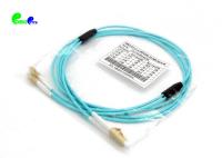 China Rodent - Resistant Fiber Optic Patch Cables OM3 LC - LC Armored Duplex High Tensile Strength Uni tube armored cable for sale