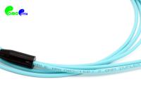 China Rodent - Resistant Fiber Optic Patch Cables OM3 LC - LC Armored Duplex High Tensile Strength Uni tube armored cable for sale