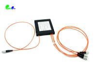 China Fiber Optic Coupler High Return Loss 1x3 FC Multimode Excellent Mechanical Stability With ABS Box for sale