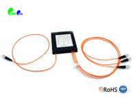 China Fiber Optic Coupler High Return Loss 1x3 FC Multimode Excellent Mechanical Stability With ABS Box for sale