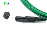 China OM5 Multimode PVC Patch Cord Fiber Jumper Duplex 1m MTRJ To MTRJ High Anti Tensility for sale